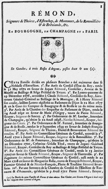 Famille Rémond | Wiki Guy de Rambaud | Fandom