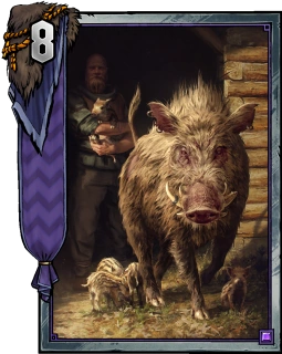 Giant Boar | Gwent Wiki | Fandom