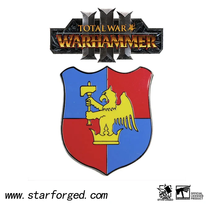 Total War III Warhammer Heraldry of Altdorf Regiments Pin Badge ...
