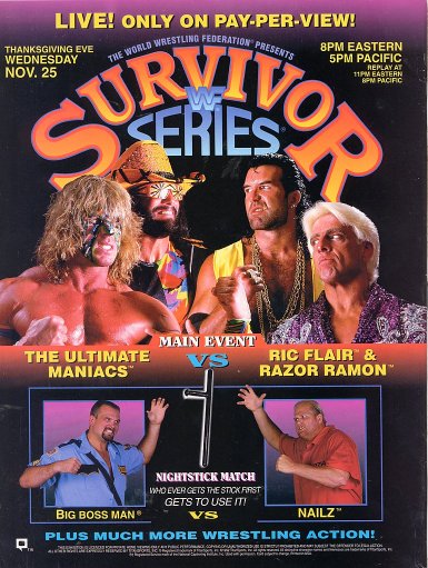 Survivor Series 1992 Global Wrestling Wiki Fandom