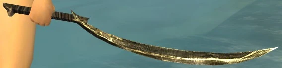Lesser Dark Scimitar | GuildWars Wiki | Fandom
