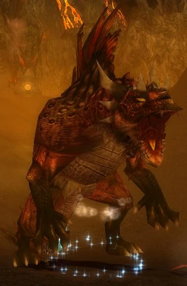 Obsidian Furnace Drake | GuildWars Wiki | Fandom