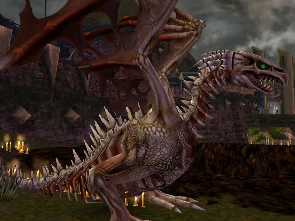 Bone Dragon Wallpaper