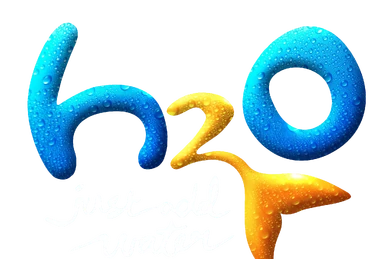 h2o just add water games coloring pages