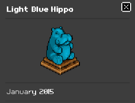 Light Blue Hippo | Habbo Wiki | Fandom