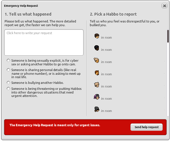 Call For Help | Habbo Wiki | Fandom