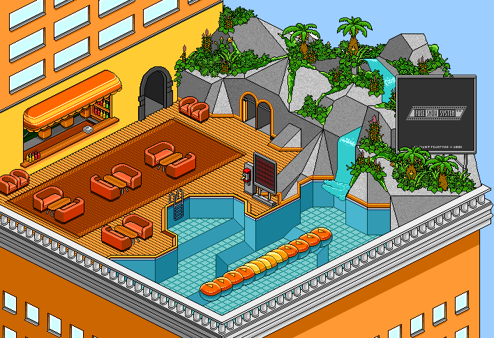 Rooftop Pool | Habbo Wiki | Fandom