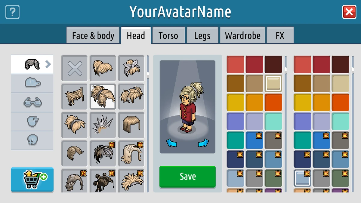 Looks Editor | Habbo Wiki | Fandom
