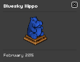 Bluesky Hippo | Habbo Wiki | Fandom