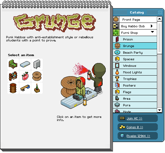 Grunge | Habbo Wiki | Fandom