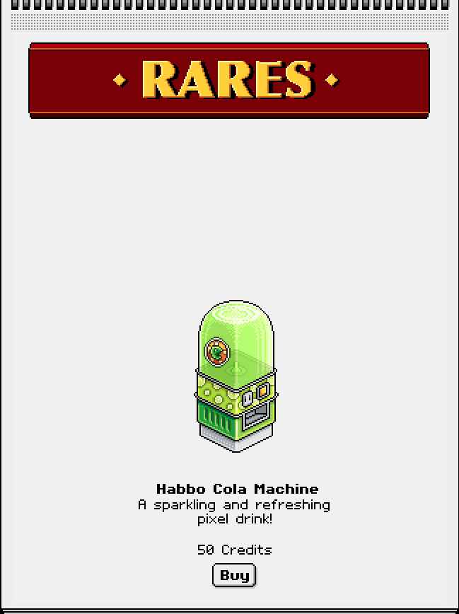 Habbo Cola Machine | Habbohotelorigins Wiki | Fandom