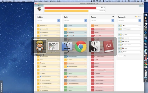 The Keep:Mac Users: HabitRPG.com in dock with Fluid | Habitica Wiki ...