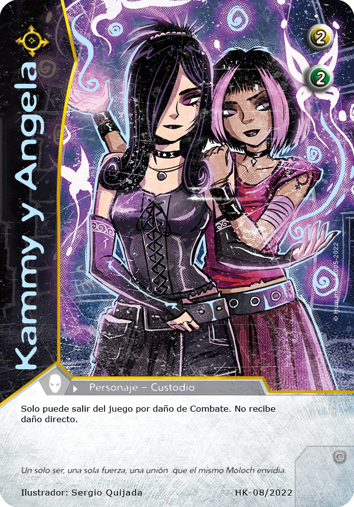 Kammy y Angela (Carta Promo) | Wiki HacheKa | Fandom