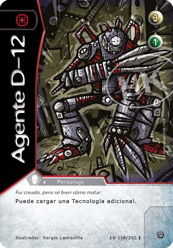 Agente D-12 (Carta EV) | Wiki HacheKa | Fandom