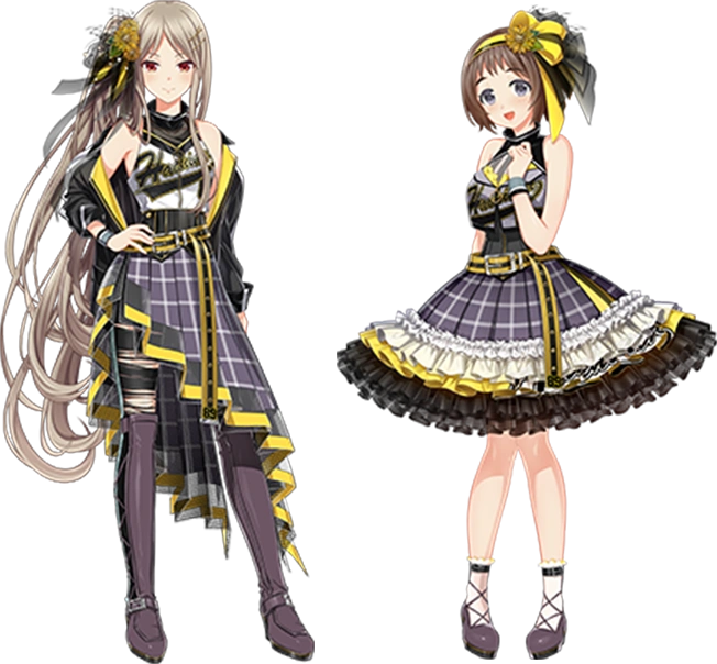 Twin Crew | Hachigatsu no Cinderella Nine Wiki | Fandom