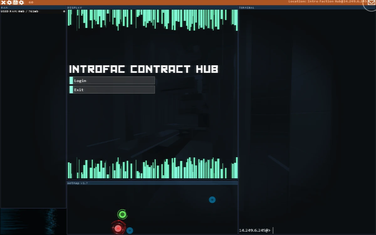 Intro Faction Hub | Hacknet Wiki | Fandom