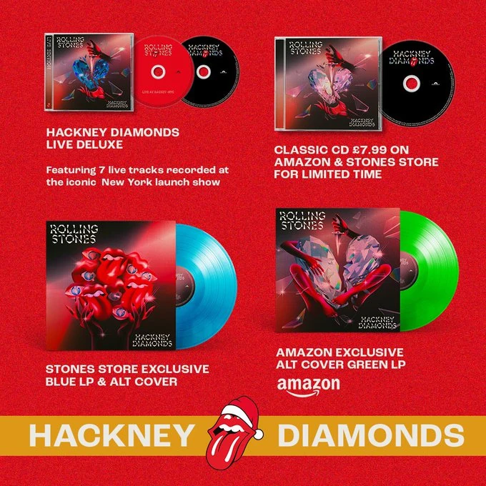 Vinyl, CD, Deluxe Releases | Hackney Diamonds Wiki | Fandom