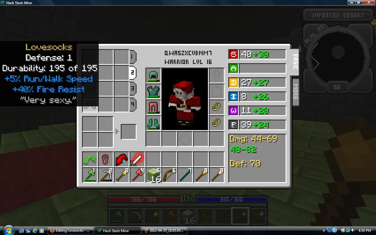 Lovesocks - Boots | Hack Slash Mine Wiki | Fandom