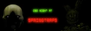 One Night at Springtrap's | Hadman's FNAF Fangames Wiki | Fandom