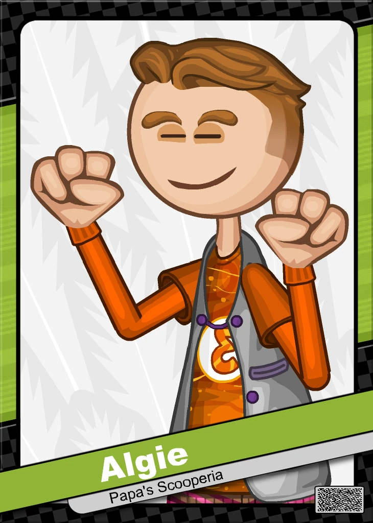 Algie | HadrasFan9's Papa Louie Universe Wiki | Fandom