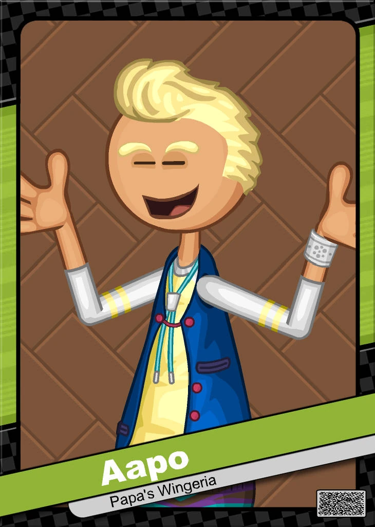 Aapo | HadrasFan9's Papa Louie Universe Wiki | Fandom