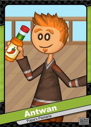 Antwan | HadrasFan9's Papa Louie Universe Wiki | Fandom