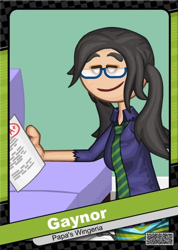 Gaynor | HadrasFan9's Papa Louie Universe Wiki | Fandom