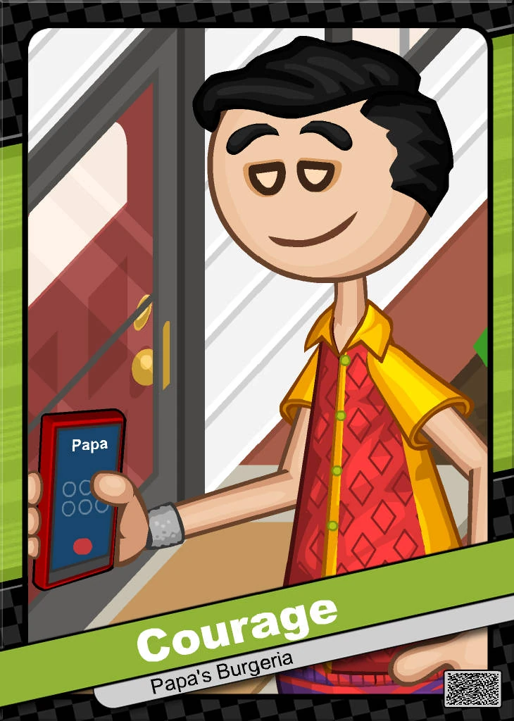 Courage | HadrasFan9's Papa Louie Universe Wiki | Fandom