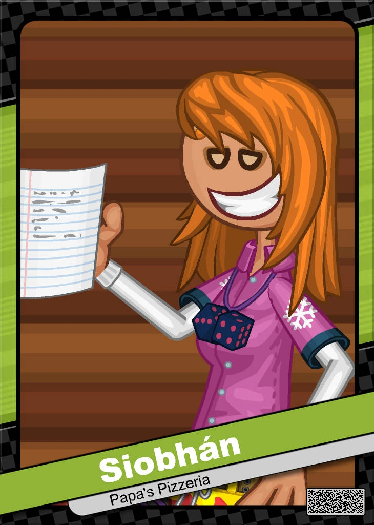 Siobhán | HadrasFan9's Papa Louie Universe Wiki | Fandom