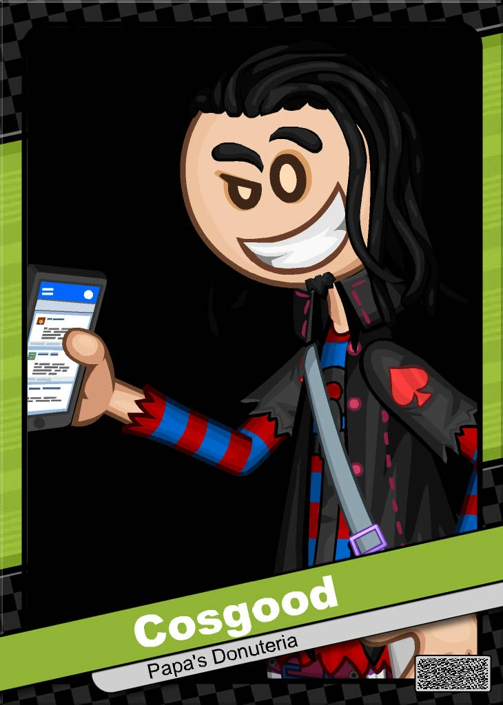 Cosgood | HadrasFan9's Papa Louie Universe Wiki | Fandom