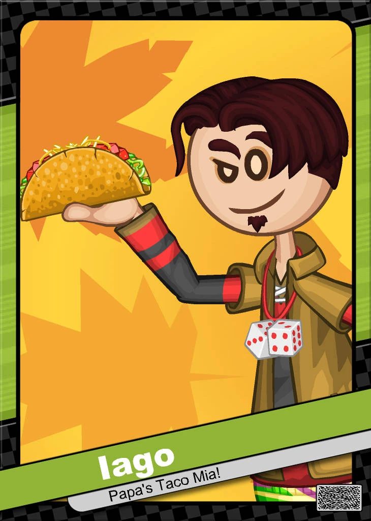 Iago | HadrasFan9's Papa Louie Universe Wiki | Fandom