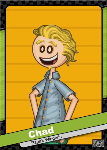 Chad | HadrasFan9's Papa Louie Universe Wiki | Fandom