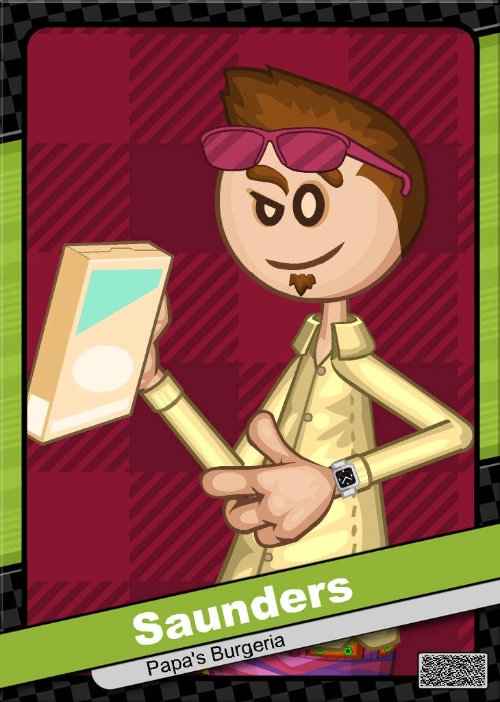 Saunders | HadrasFan9's Papa Louie Universe Wiki | Fandom