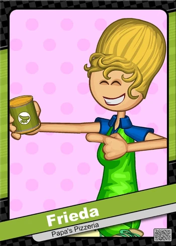 Frieda | HadrasFan9's Papa Louie Universe Wiki | Fandom