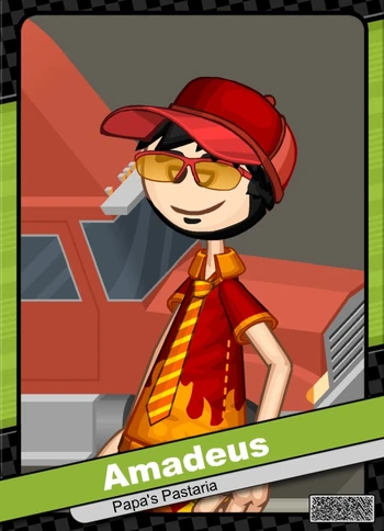Amadeus | HadrasFan9's Papa Louie Universe Wiki | Fandom
