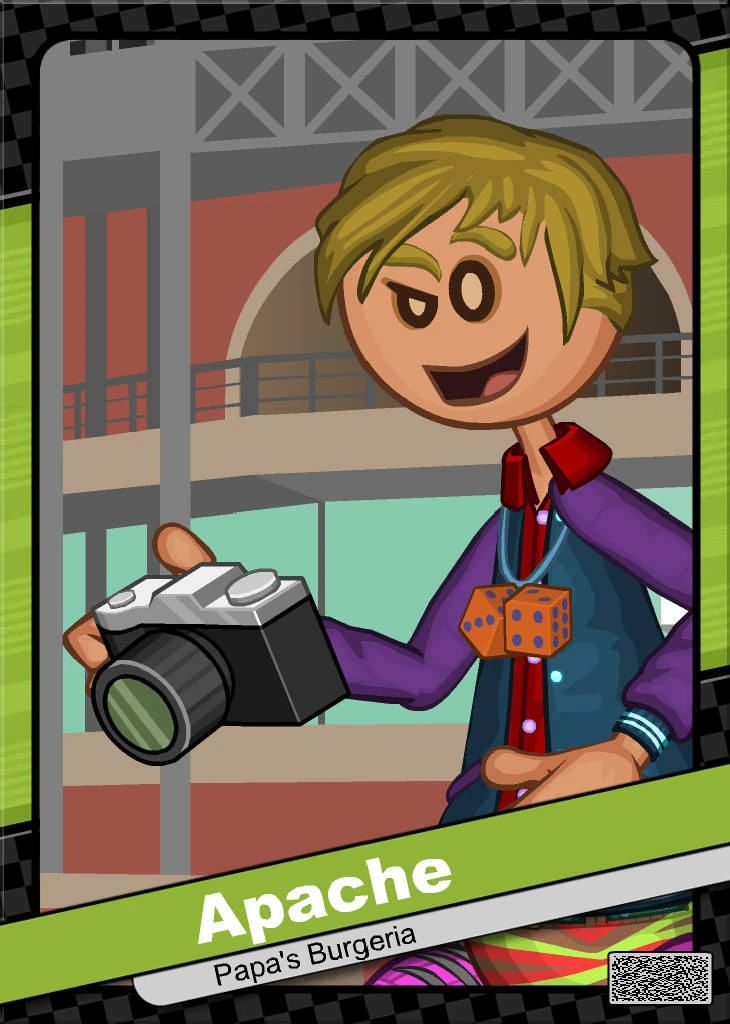 Apache | HadrasFan9's Papa Louie Universe Wiki | Fandom