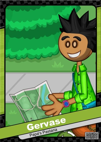 Gervase | HadrasFan9's Papa Louie Universe Wiki | Fandom