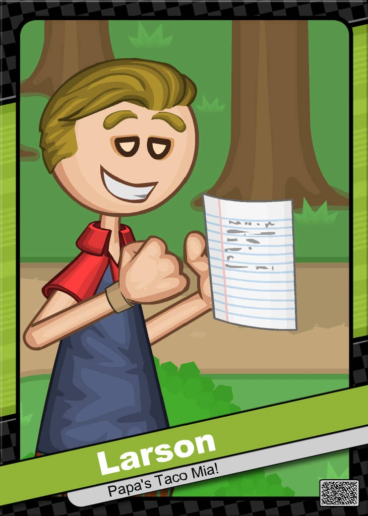 Larson | HadrasFan9's Papa Louie Universe Wiki | Fandom