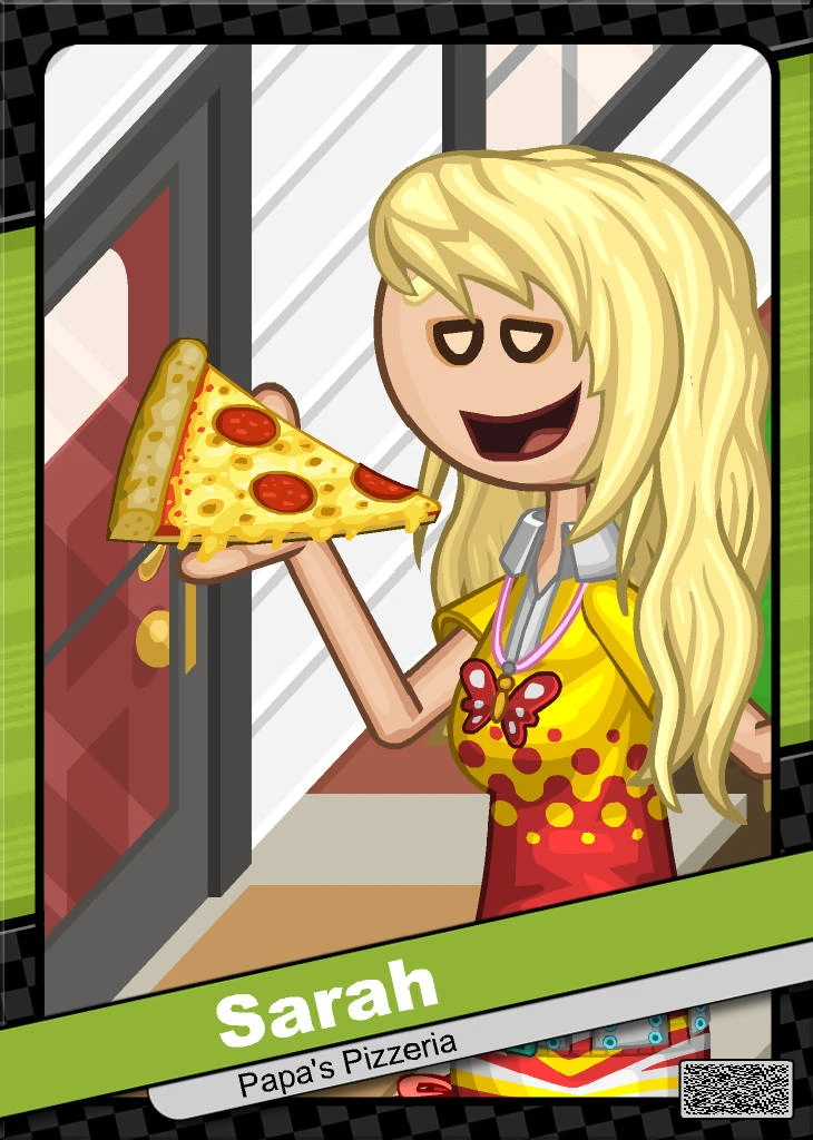 Sarah | HadrasFan9's Papa Louie Universe Wiki | Fandom