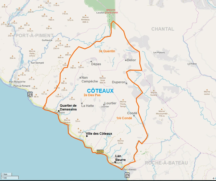 Côteaux | Haiti Local | Fandom