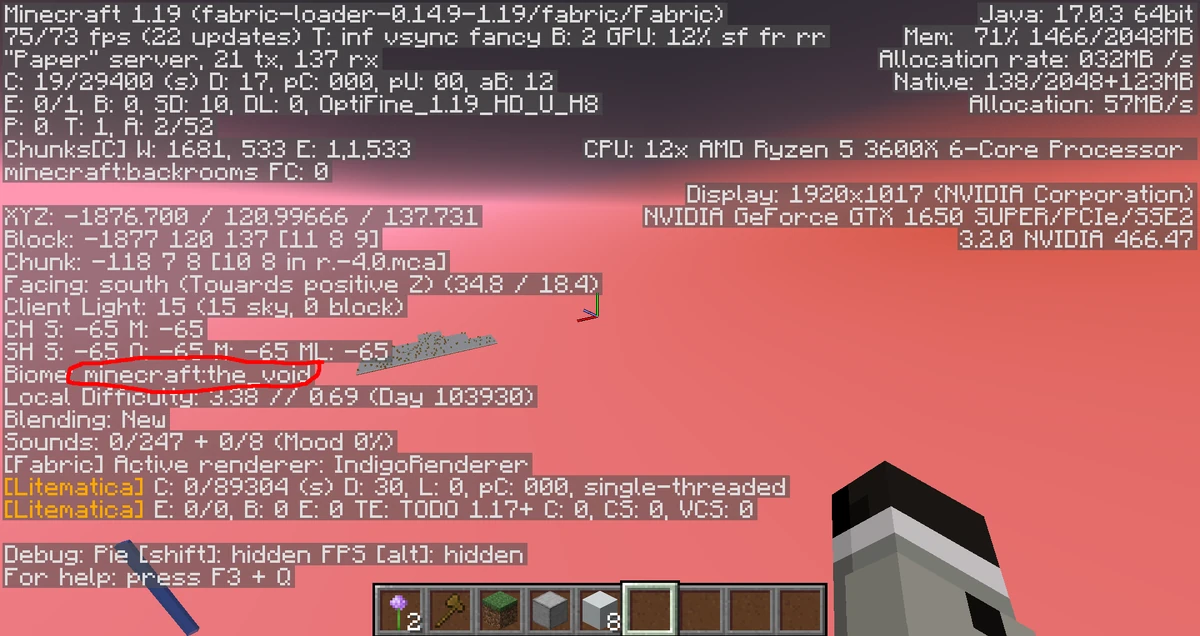 Minecraft:the void | Cosmic Community Wiki | Fandom