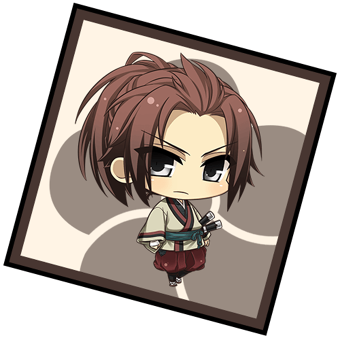 Personagens Hakuouki Chibi Idea Factory – 絶望,