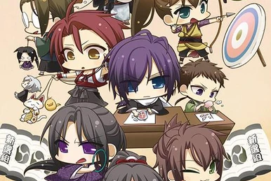 Hakuouki Characters Chibi