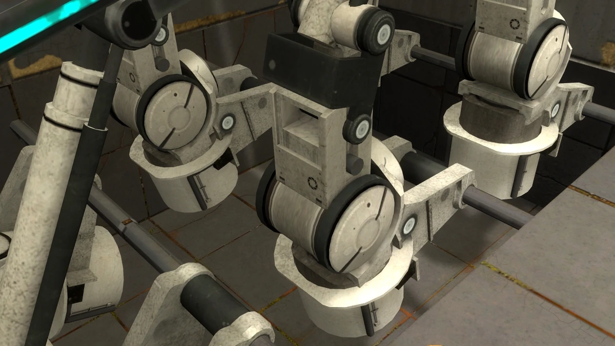 Aperture Science Multitasking Arm | Half-Life Wiki | Fandom