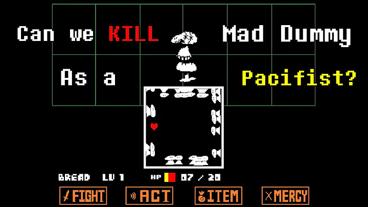 How Many Hits Does It Take to Kill the Mad Dummy | Halfbreadchaos ARG ...