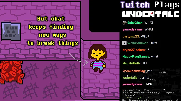 Twitch Plays Undertale, Part 1 The Ruins | Halfbreadchaos ARG Wiki | Fandom
