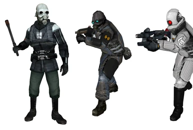 Guardia De Seguridad De Black Mesa Black Security Guards [Half Life: