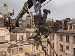 combine construction strider