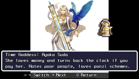 Time Goddess | Half Minute Hero Wiki | Fandom