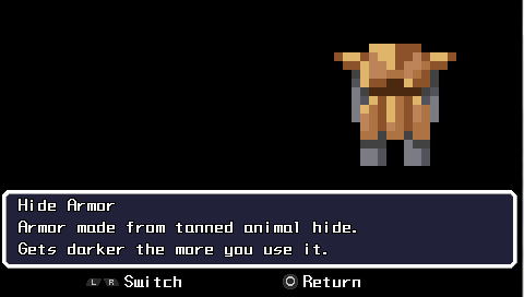 Hide Armor | Half Minute Hero Wiki | Fandom